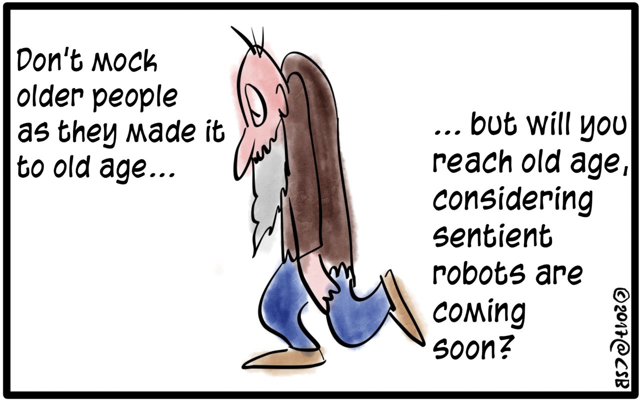 old(er) people and sentient robots – Comic Strip Blogger's cartoons and ...