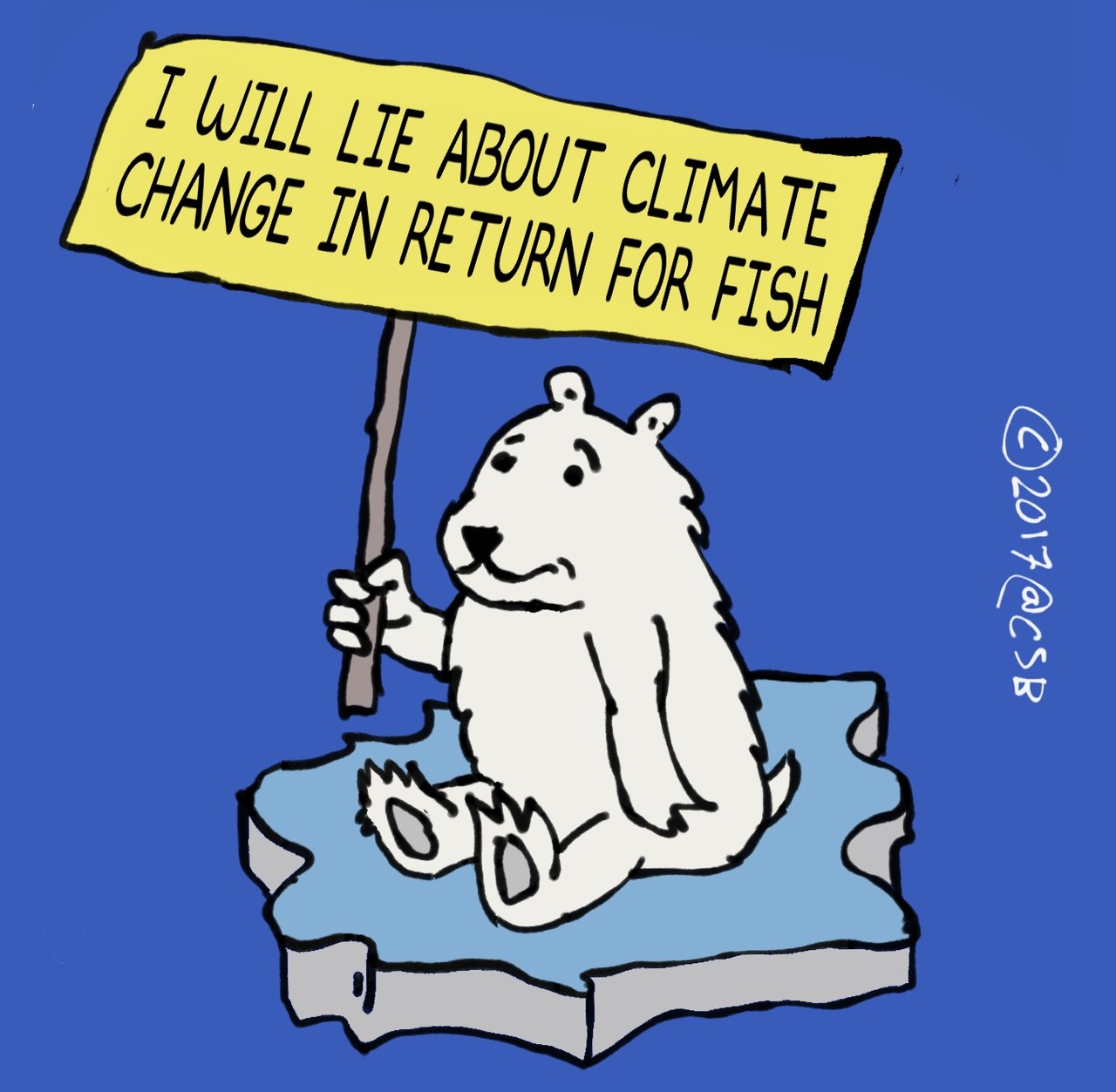 lies, damned lies, and polar bears – Comic Strip Blogger's cartoons and ...