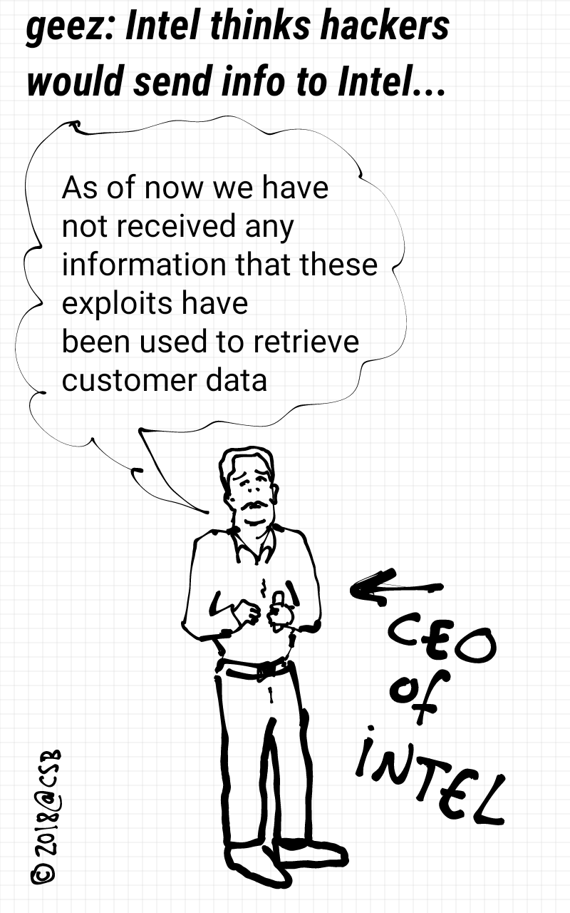 Intel on spectre and meltdown – Comic Strip Blogger's cartoons and strips