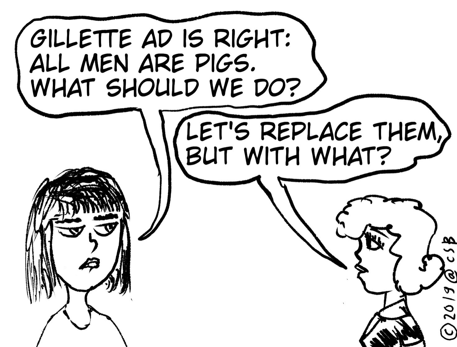 Political Correctness – Comic Strip Blogger's cartoons and strips