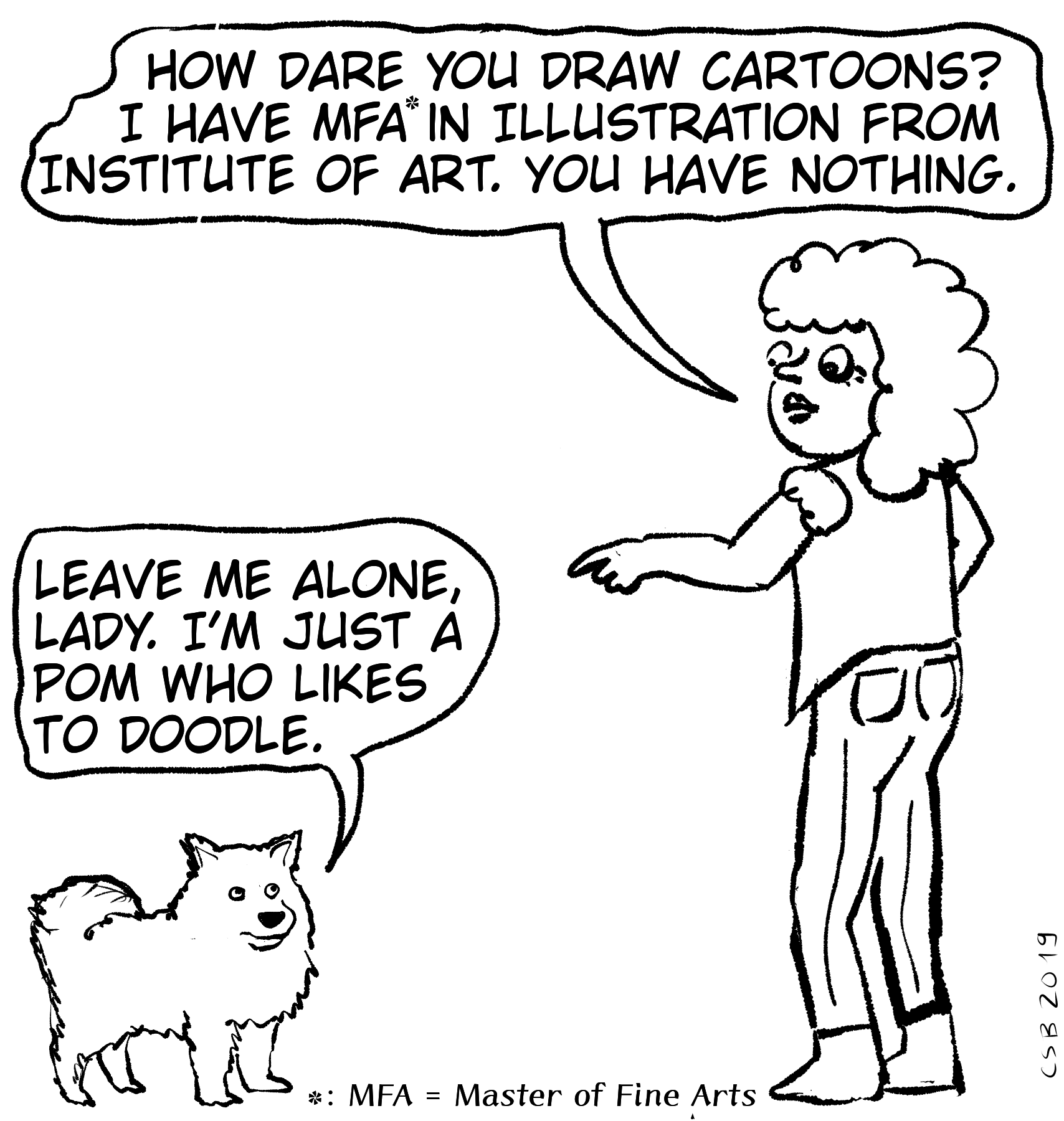 Post-traumatic stress disorder (PTSD) of a hobby cartoonist – Comic ...