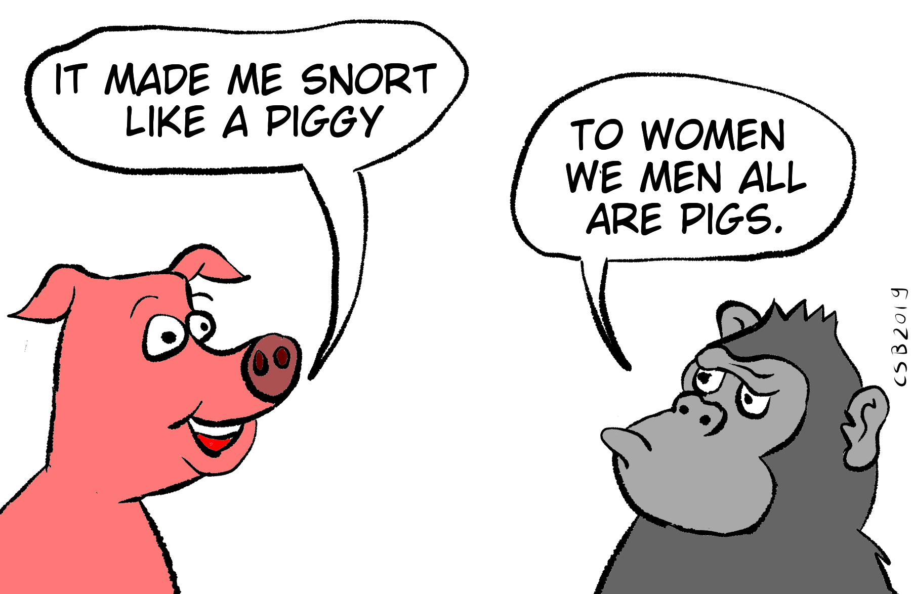 pigs R us – Comic Strip Blogger's cartoons and strips