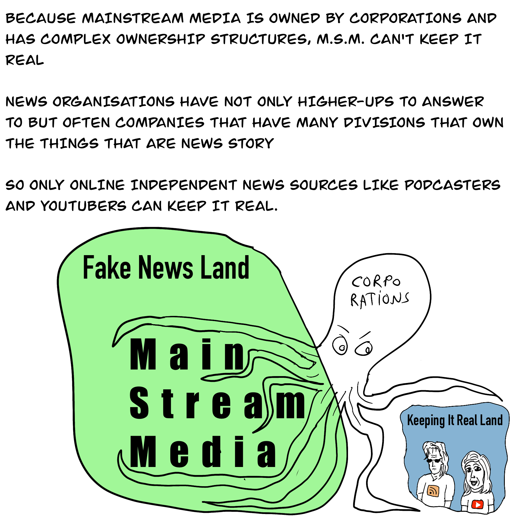 the last bastion of keeping it real – Comic Strip Blogger's cartoons ...