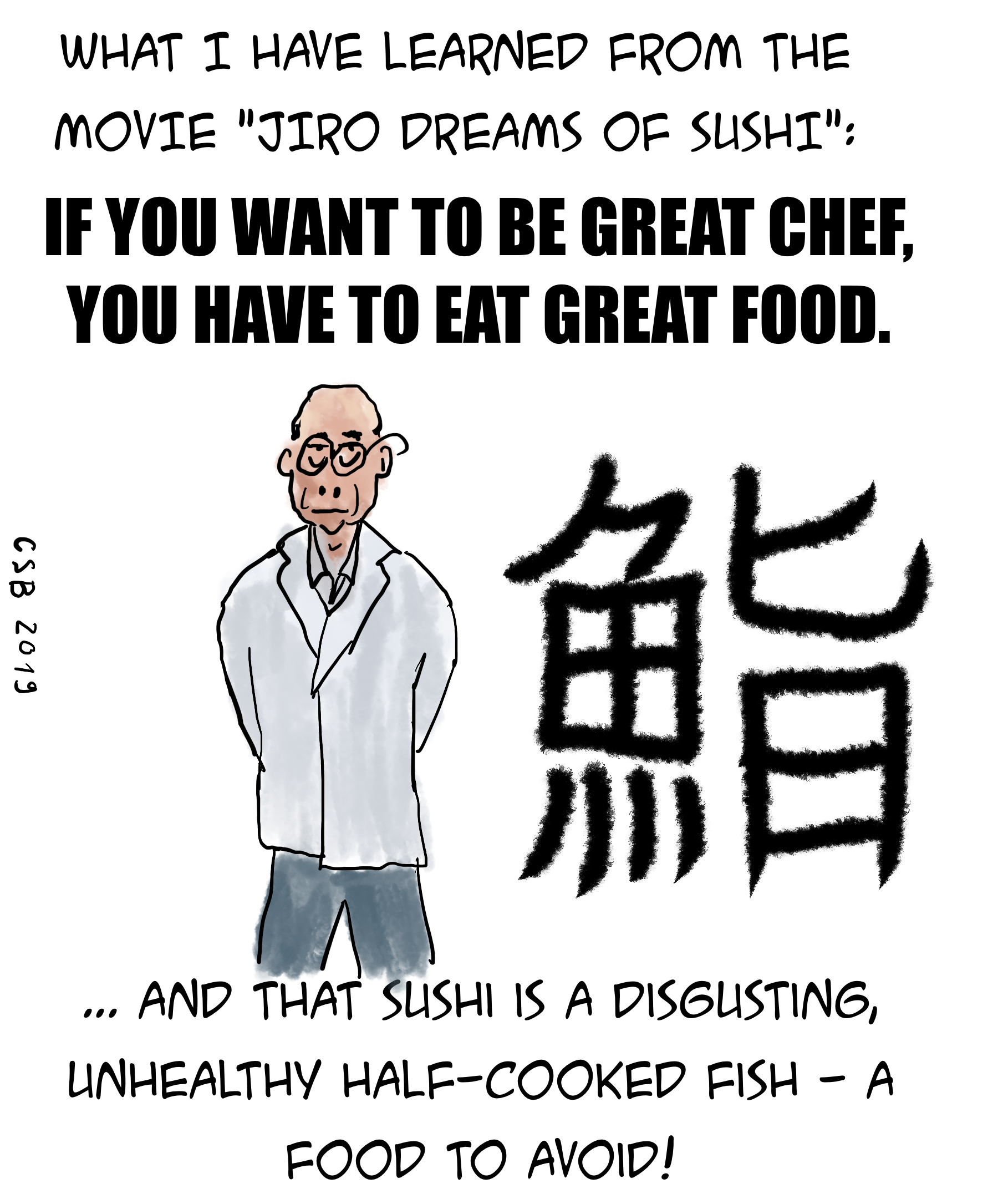 sushi tooshie – Comic Strip Blogger's cartoons and strips