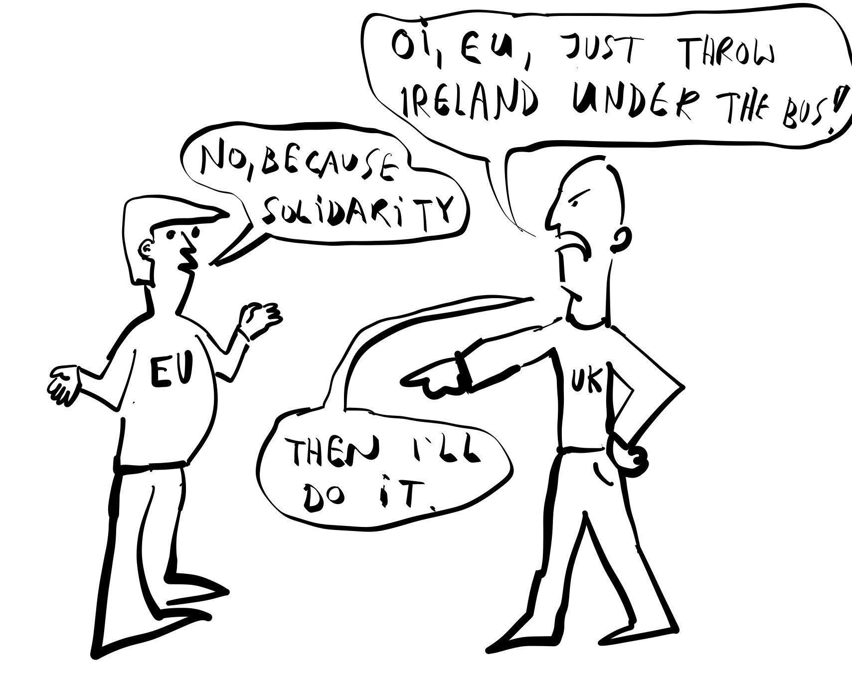 I love you like Ireland – Comic Strip Blogger's cartoons and strips