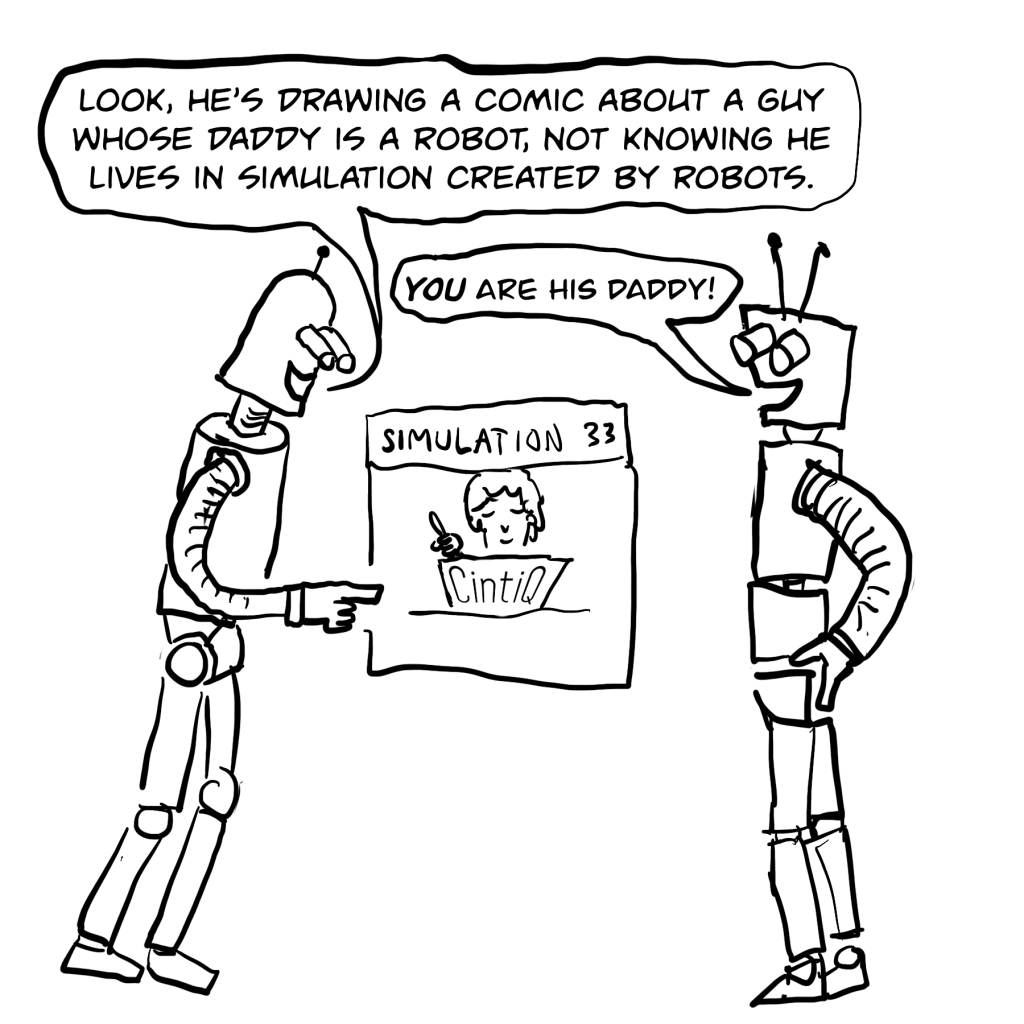 robotic stipulation of our simulation – Comic Strip Blogger's cartoons ...