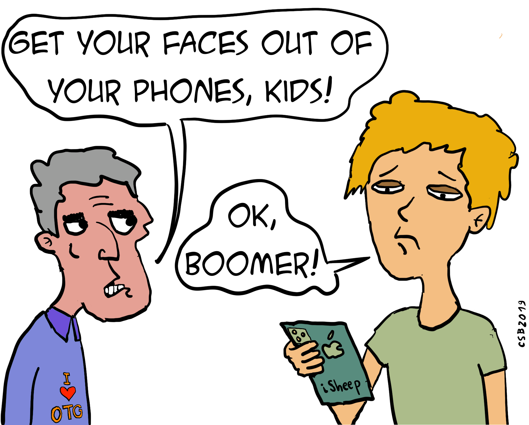 OK boomer – Comic Strip Blogger's cartoons and strips