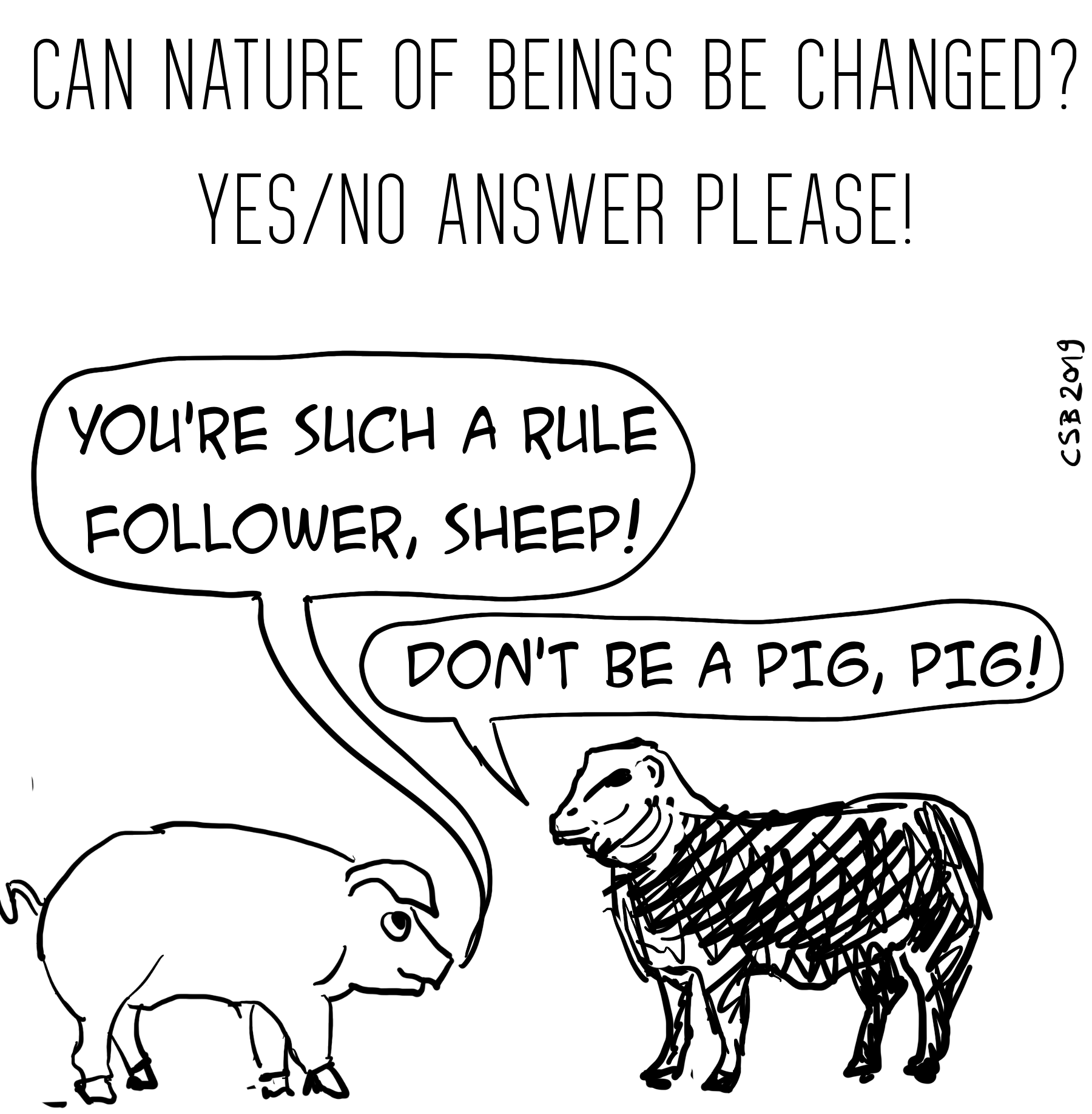 nature portraiture – Comic Strip Blogger's cartoons and strips