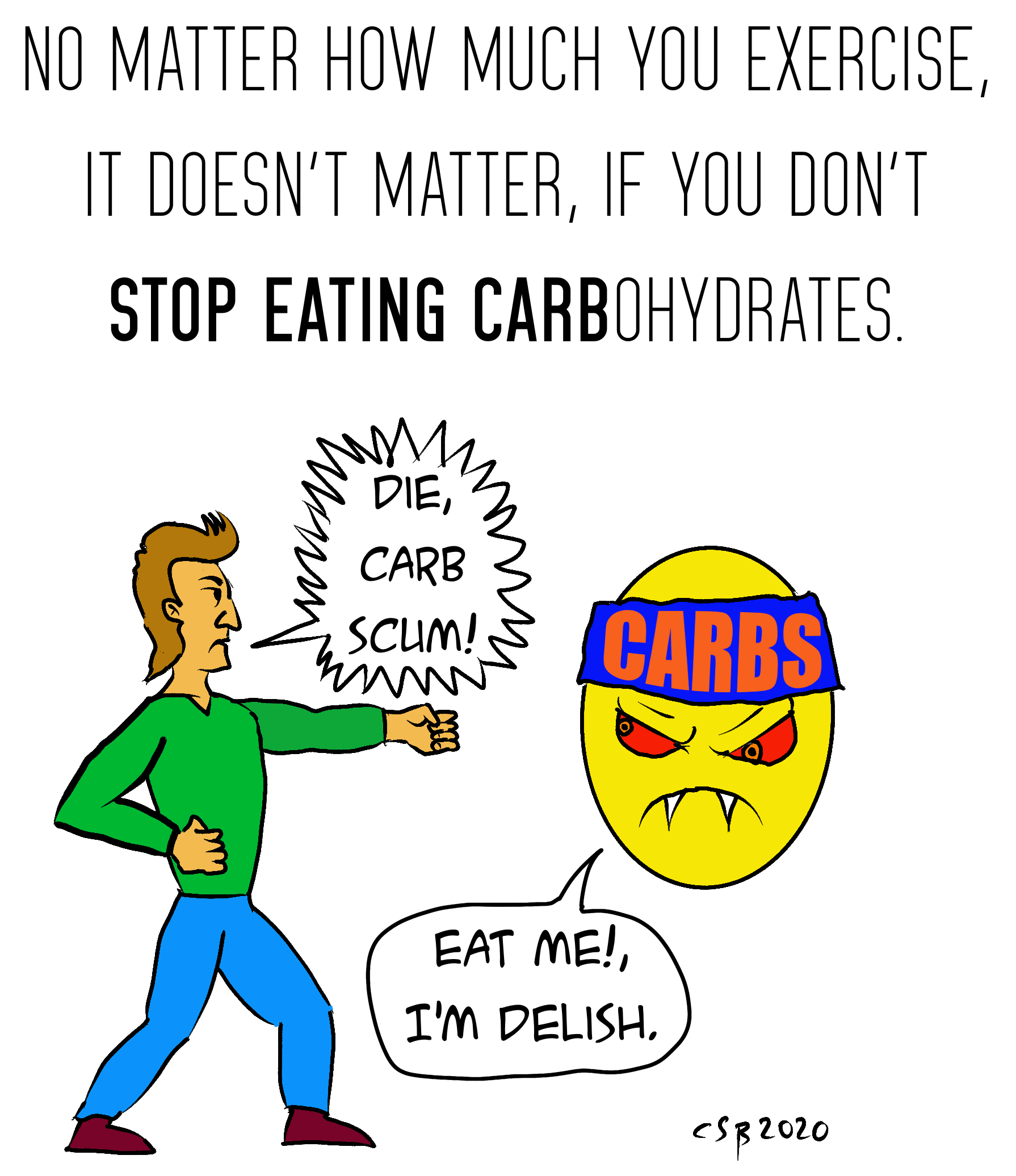 war on carbs – Comic Strip Blogger's cartoons and strips