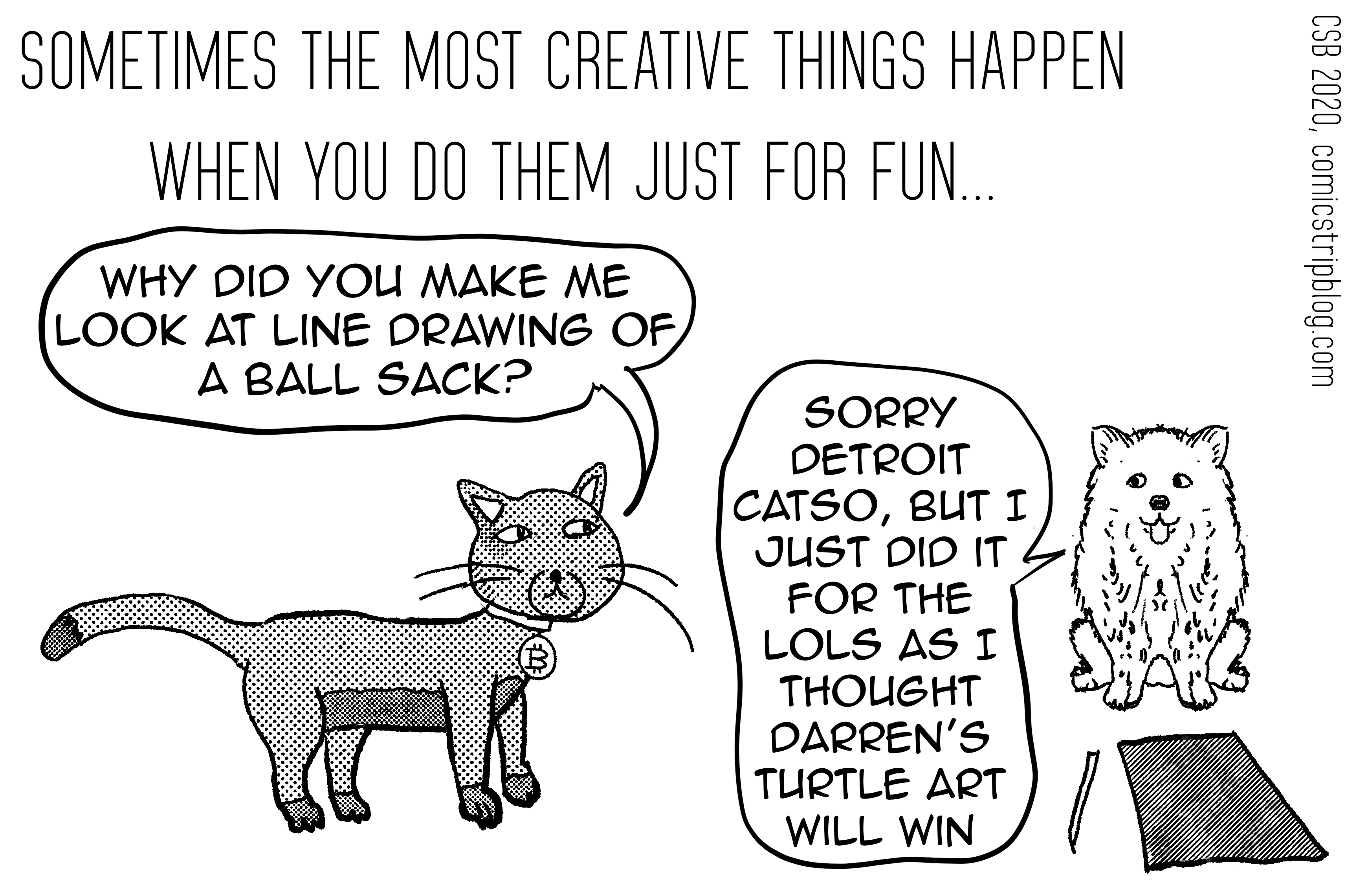 art creation motivation – Comic Strip Blogger's cartoons and strips