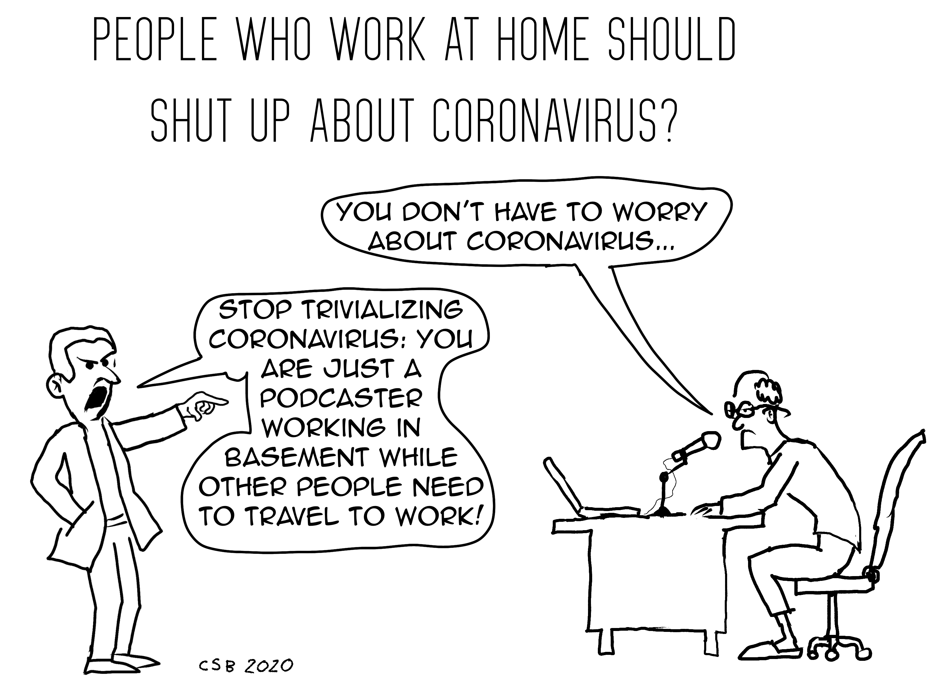 kung flu podcasters – Comic Strip Blogger's cartoons and strips