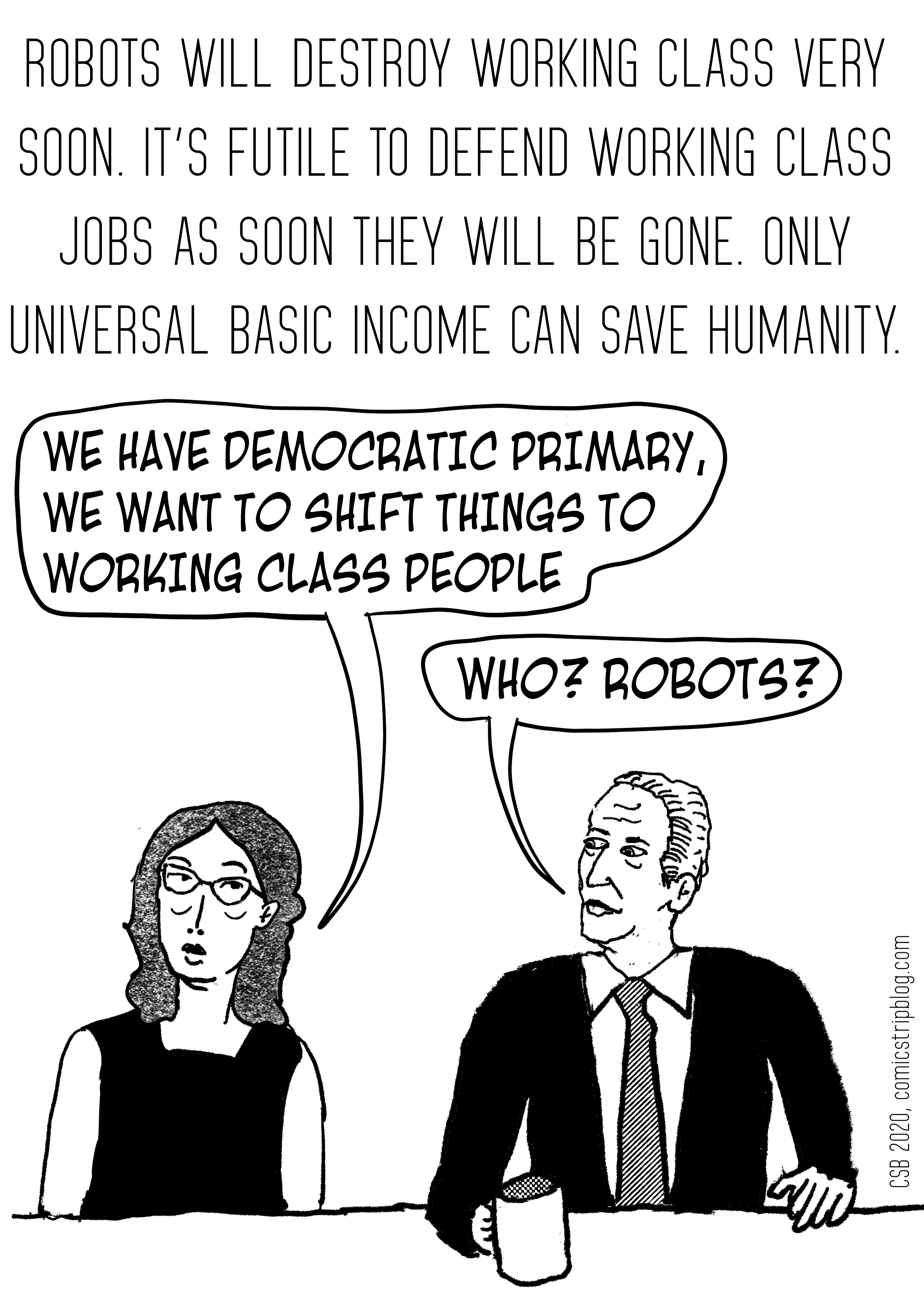 robot class – Comic Strip Blogger's cartoons and strips