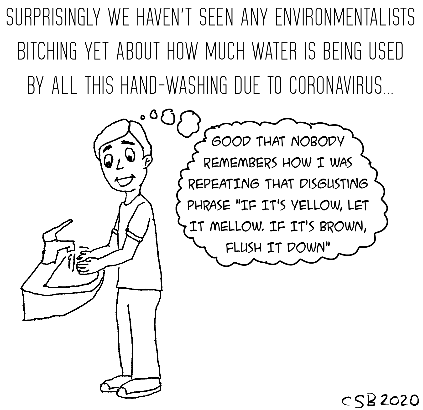 hand-washing the brainwashing away – Comic Strip Blogger's cartoons and ...