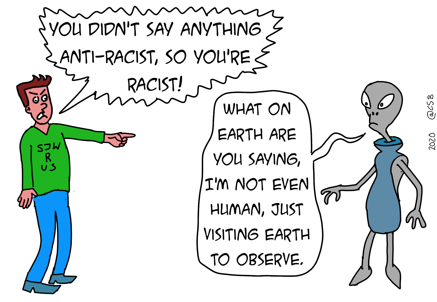 alien – Comic Strip Blogger's cartoons and strips