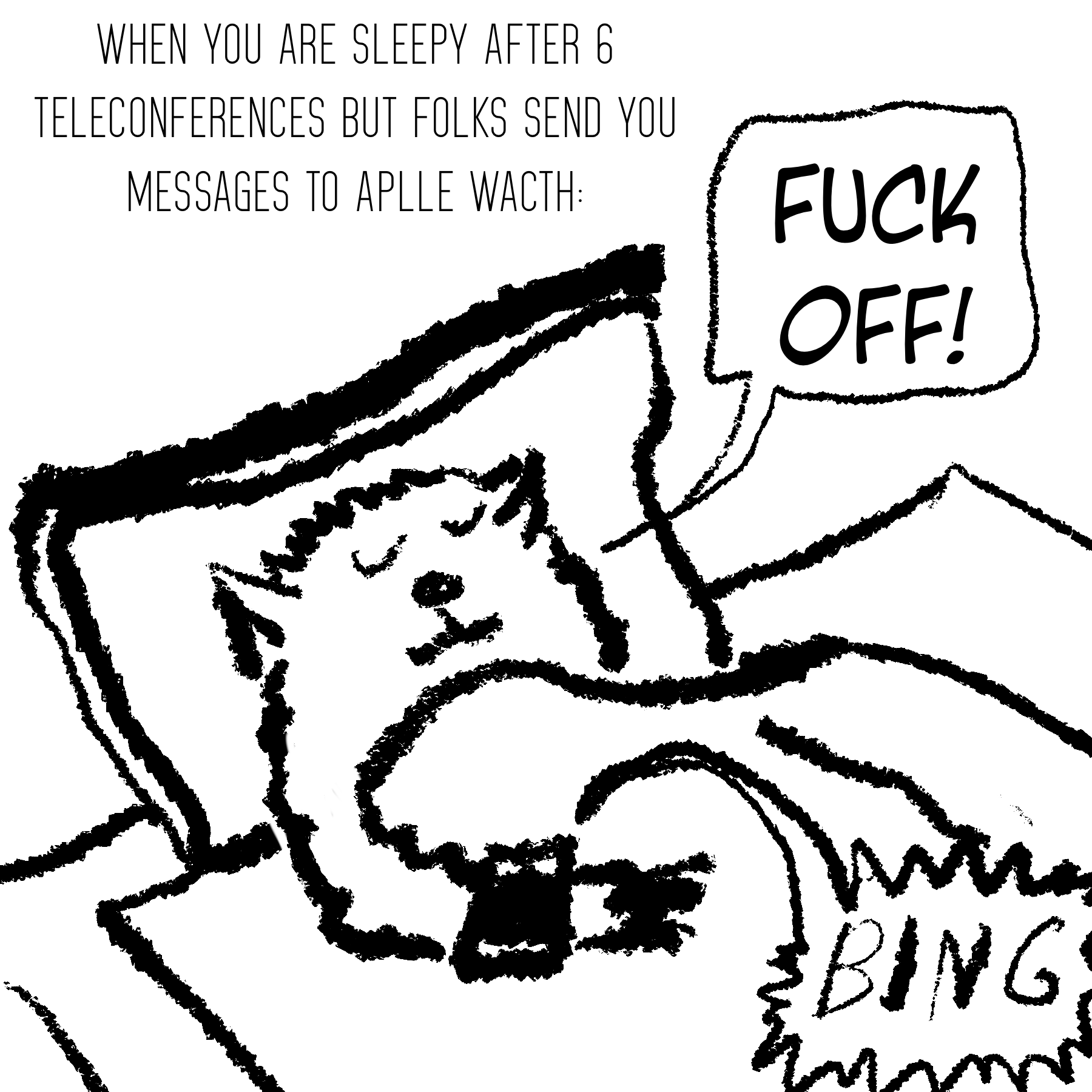 Apple Watch blues – Comic Strip Blogger's cartoons and strips