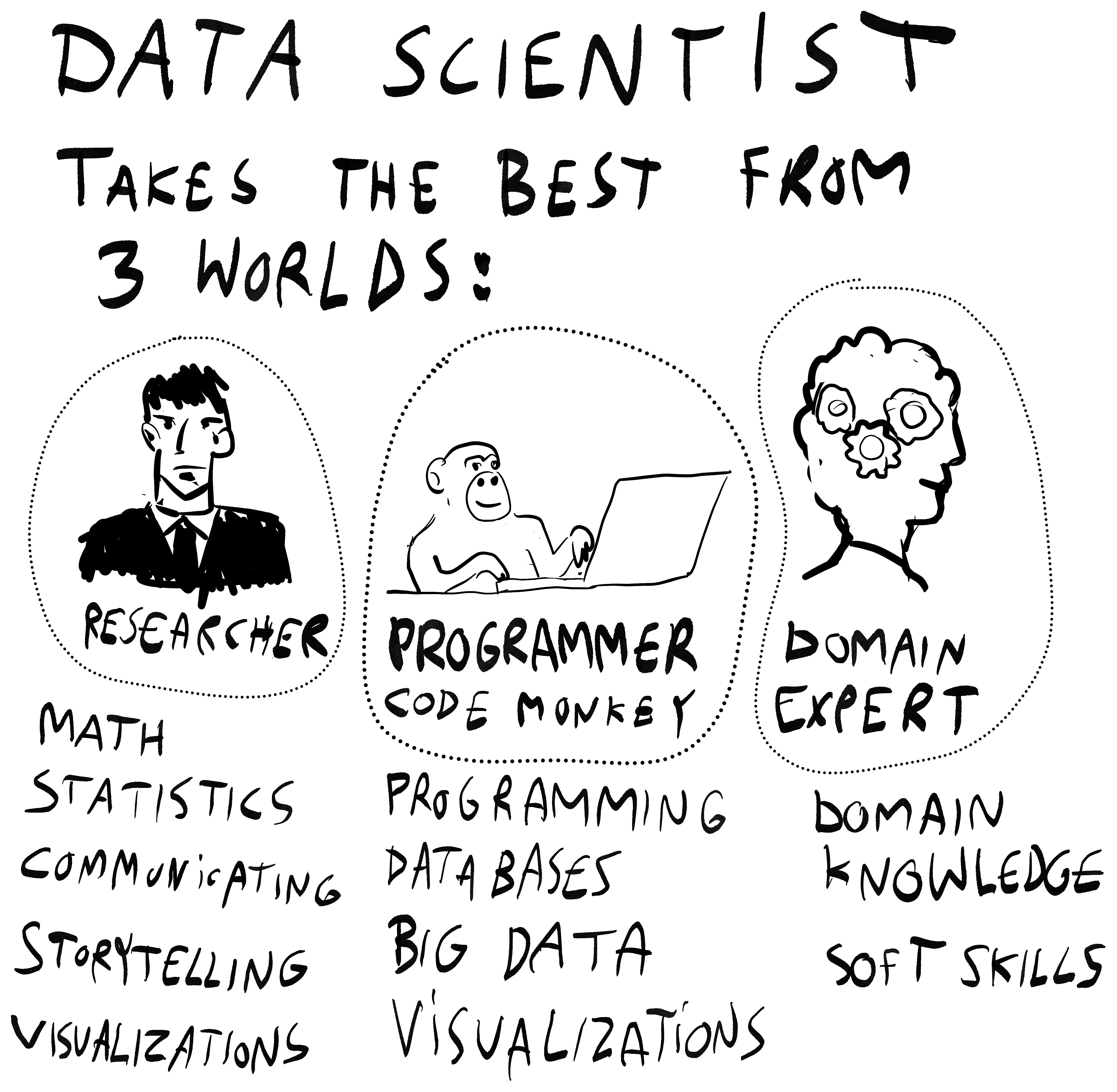 Data Scientist – what is it? – Comic Strip Blogger's cartoons and strips