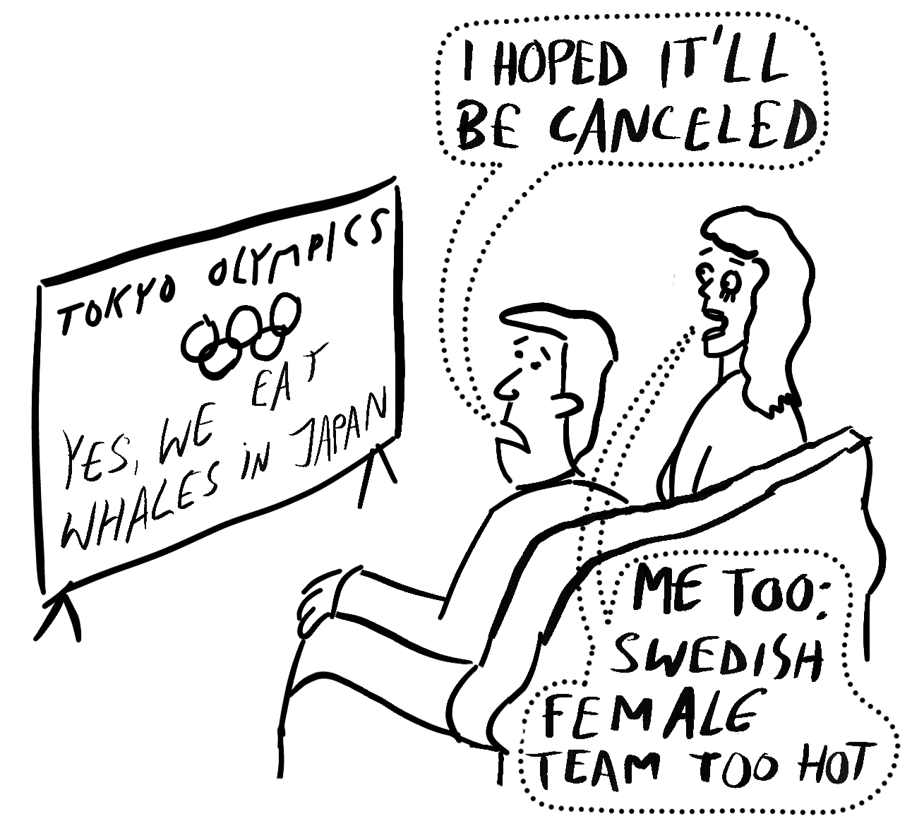 pandemic olympic – Comic Strip Blogger's cartoons and strips