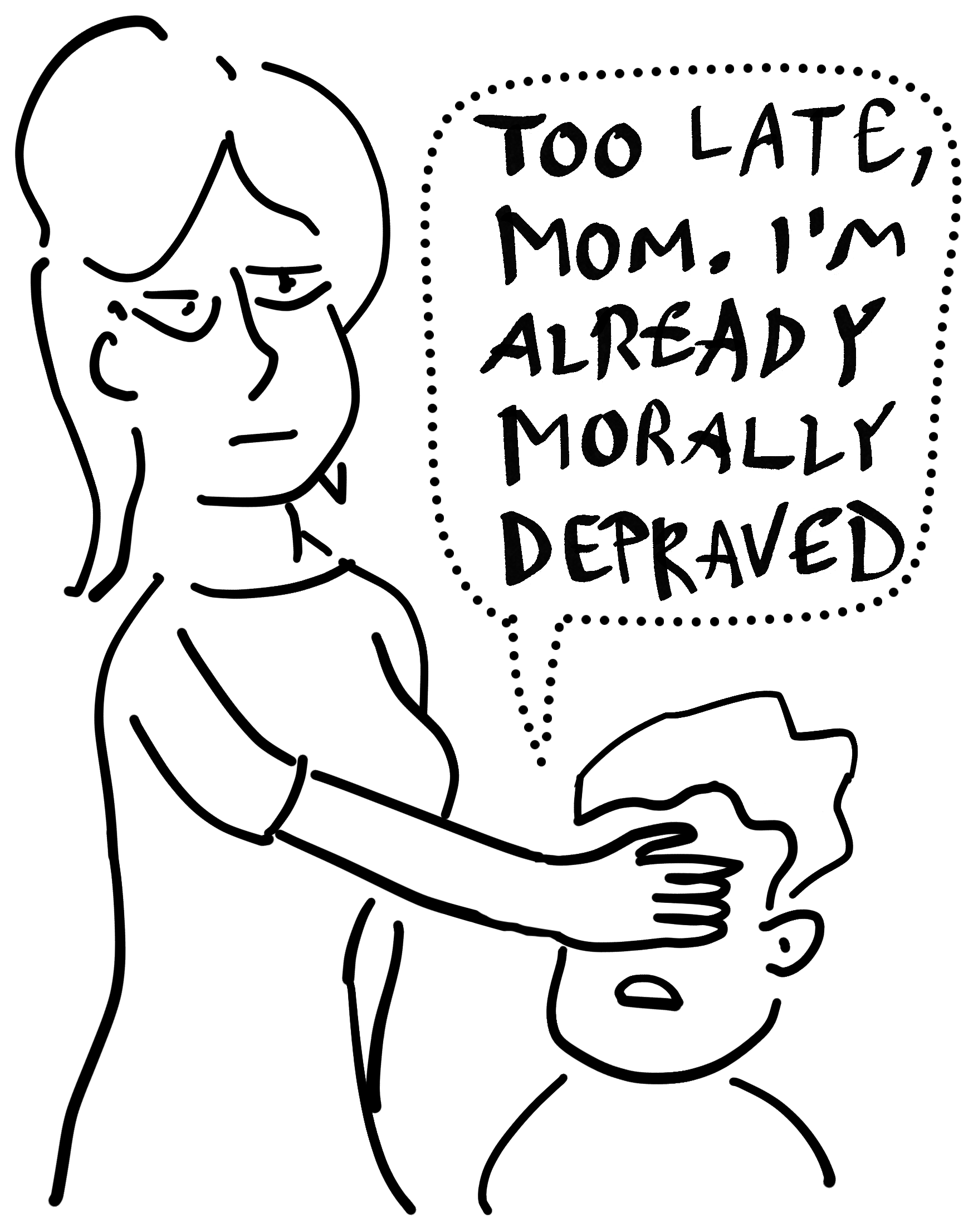 there is such thing as too late – Comic Strip Blogger's cartoons and strips