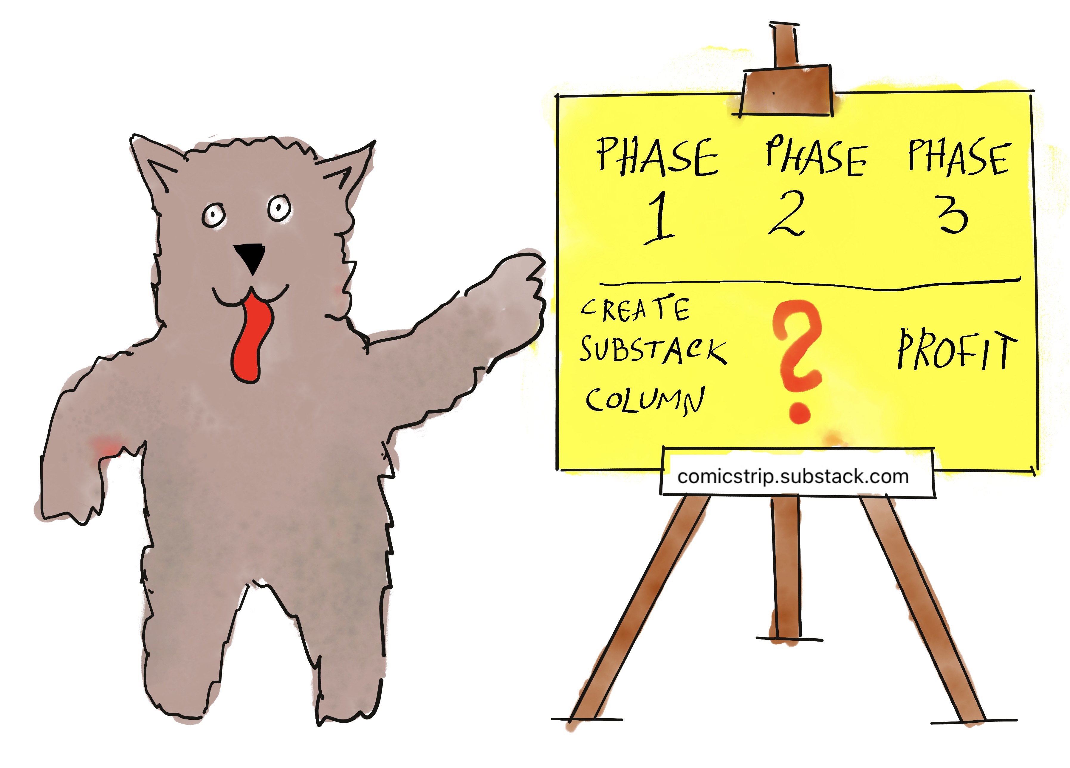 substack columnist – Comic Strip Blogger's cartoons and strips