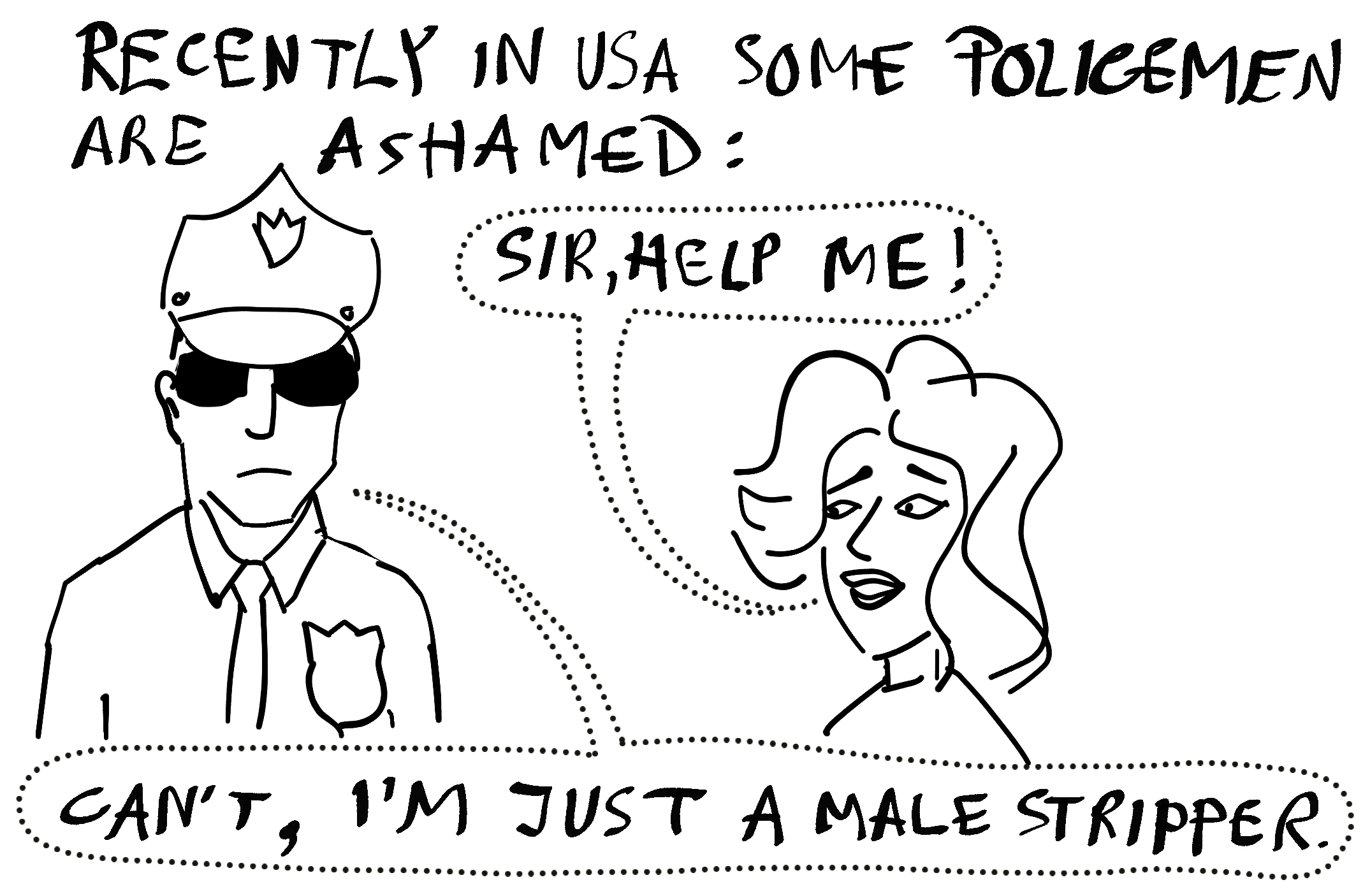 stripper force – Comic Strip Blogger's cartoons and strips