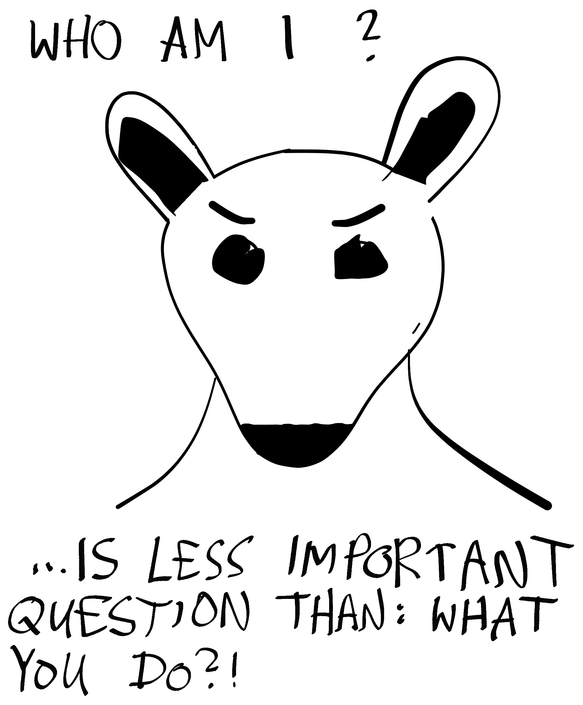 question about questions – Comic Strip Blogger's cartoons and strips