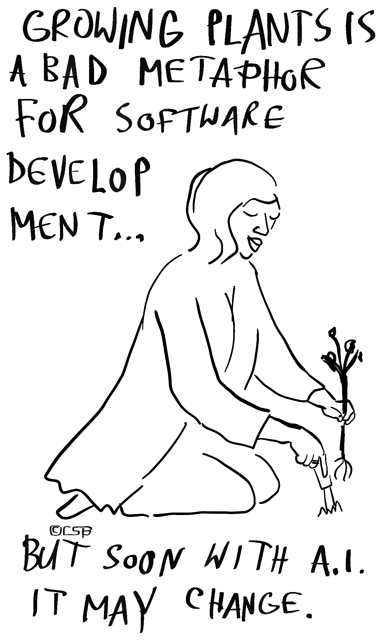 Growing software with AI – Comic Strip Blogger's cartoons and strips
