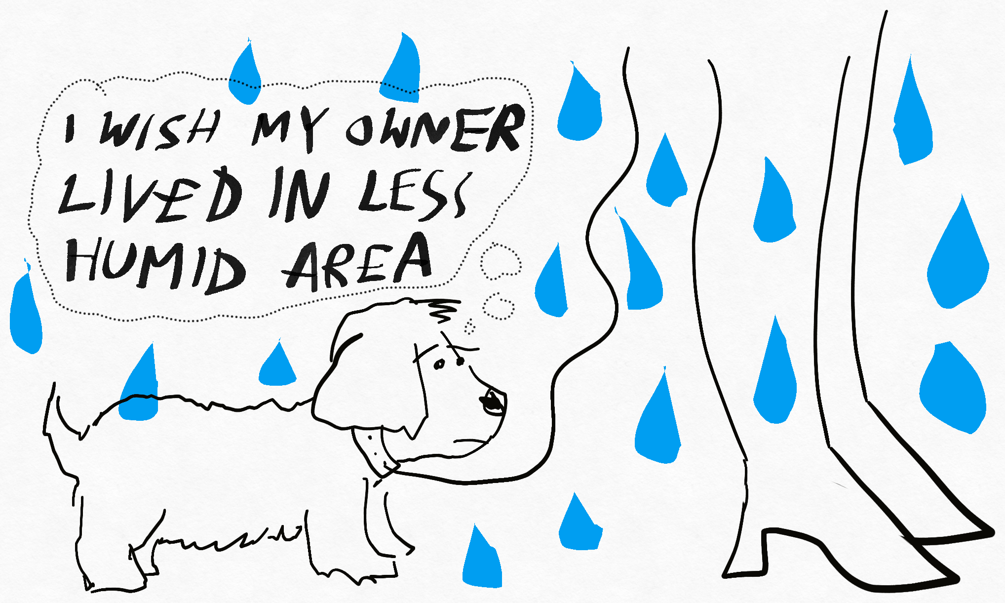 humid air bad for dog – Comic Strip Blogger's cartoons and strips
