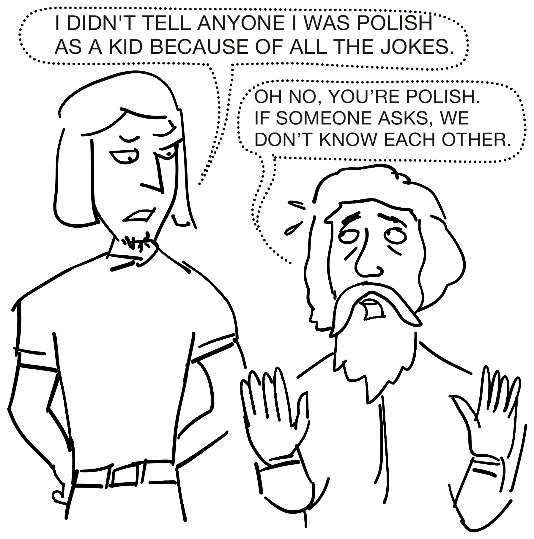 Polish jokes are not a joke – Comic Strip Blogger's cartoons and strips
