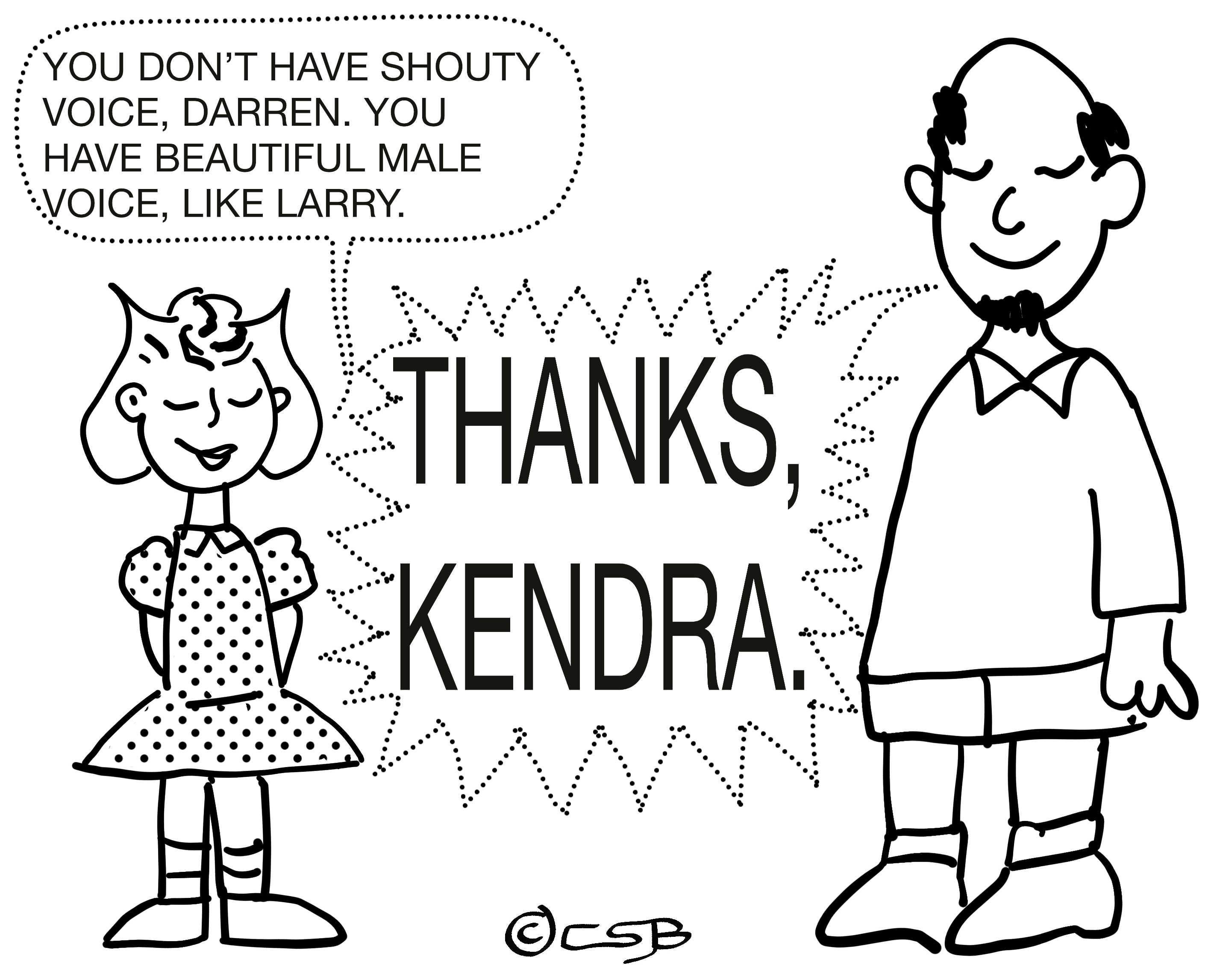 voice esthetic – Comic Strip Blogger's cartoons and strips