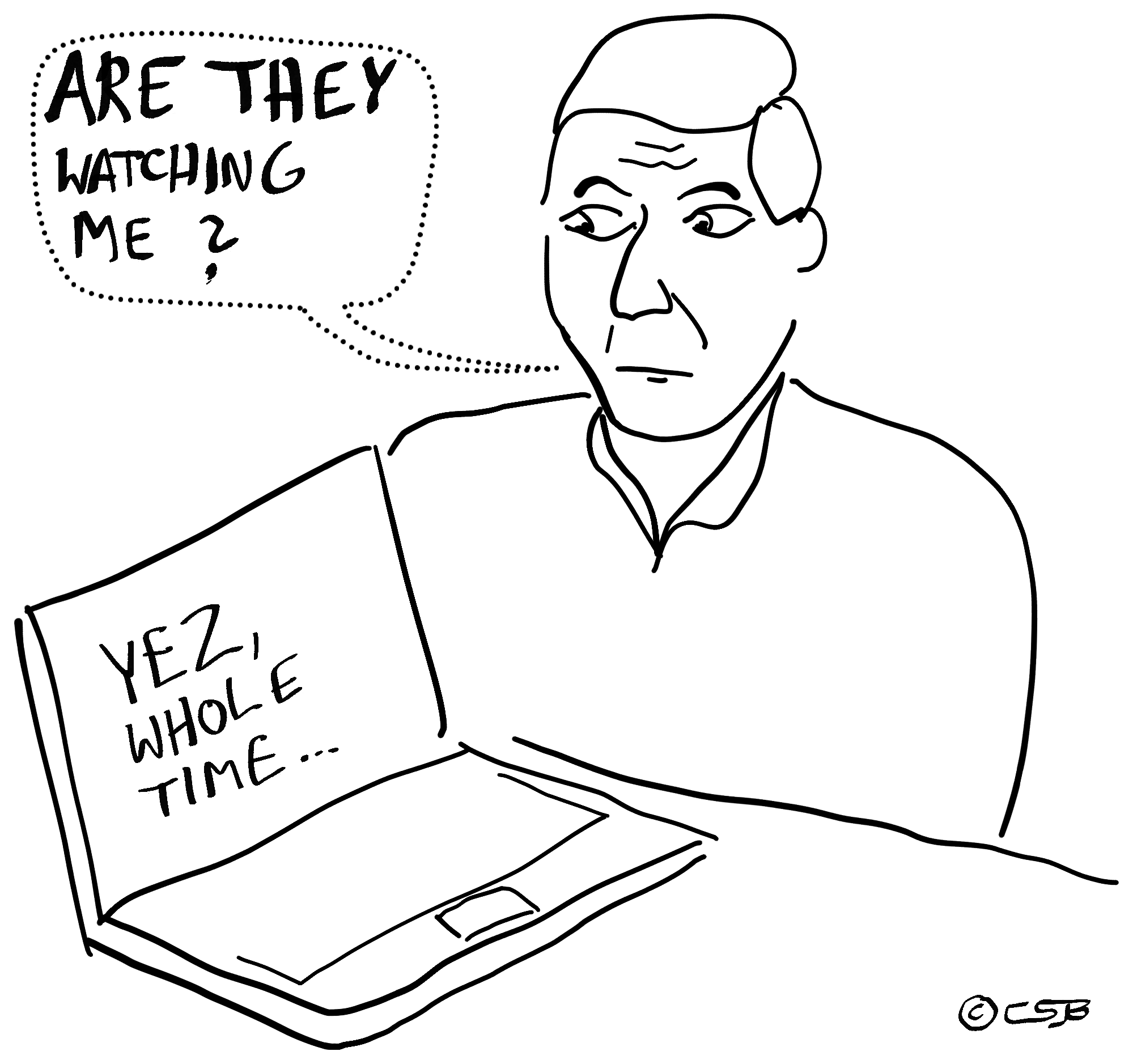 you never know – Comic Strip Blogger's cartoons and strips