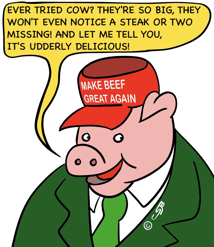 Hog Story: Un-Pork-Gettable Choices – Comic Strip Blogger's cartoons ...