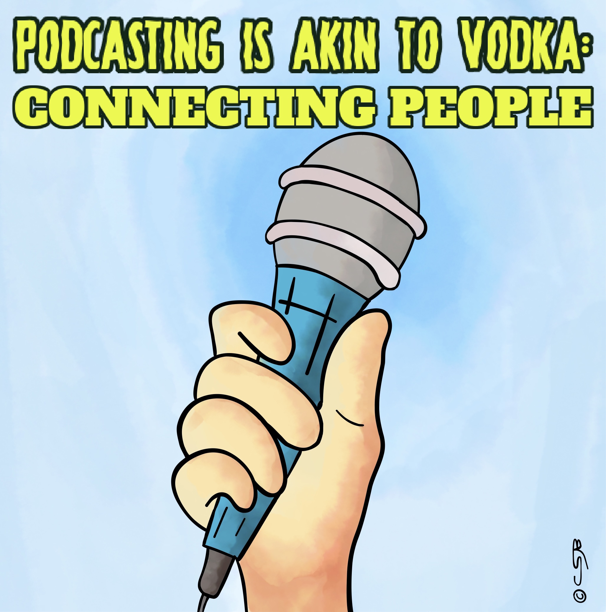 Podcasts: The Vodka of Voice – Comic Strip Blogger's cartoons and strips
