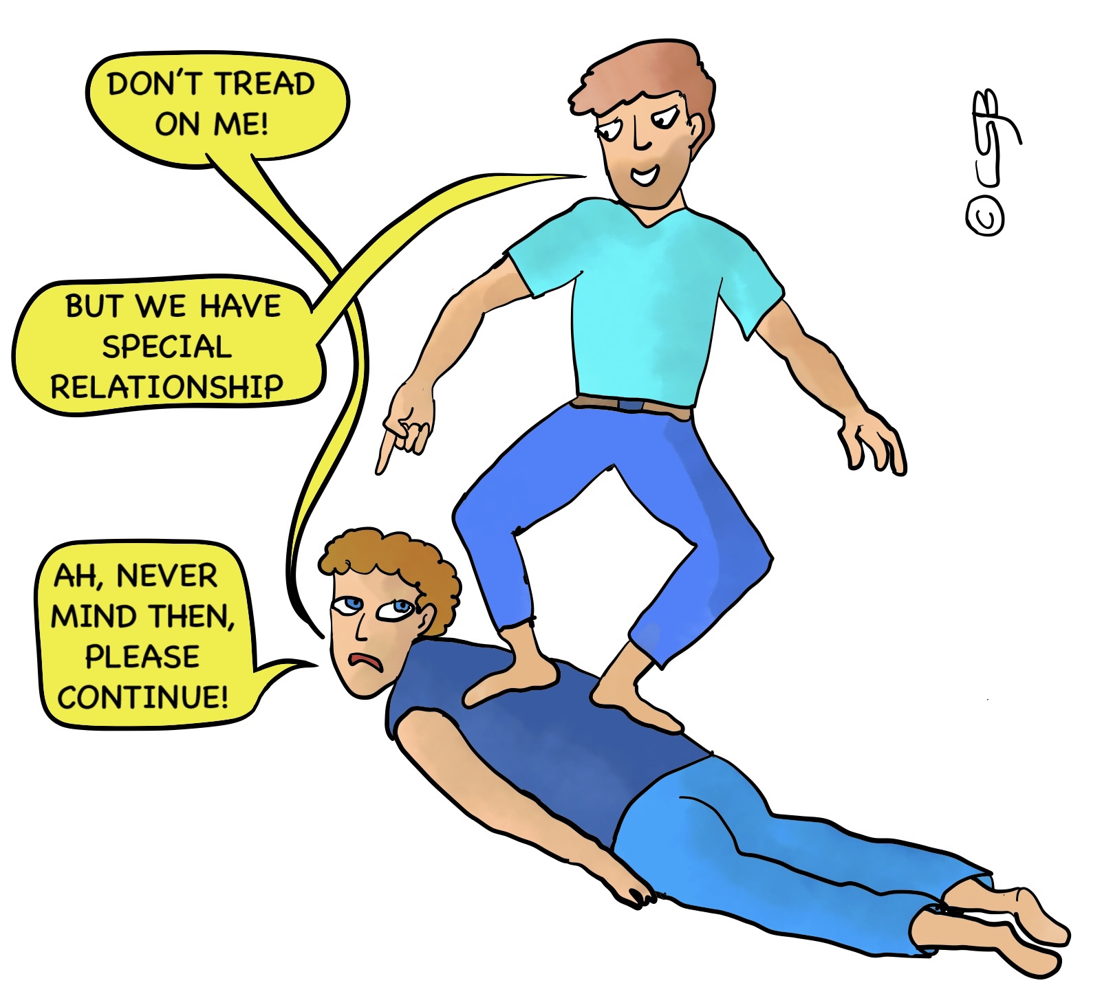 Why is the USA Being Tread Upon by Certain Countries? – Comic Strip ...