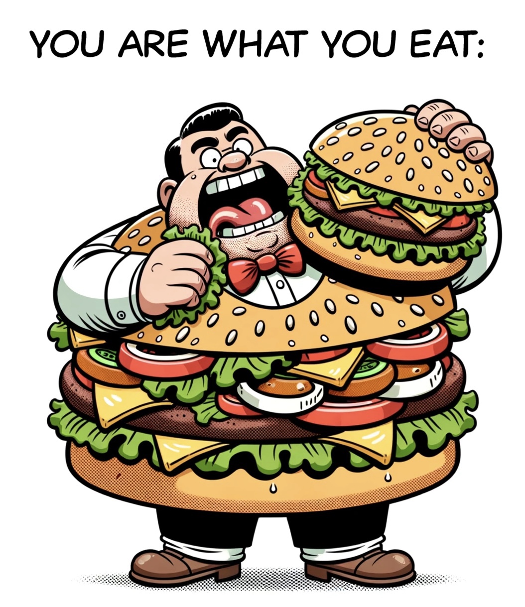 You are what you eat – Comic Strip Blogger's cartoons and strips
