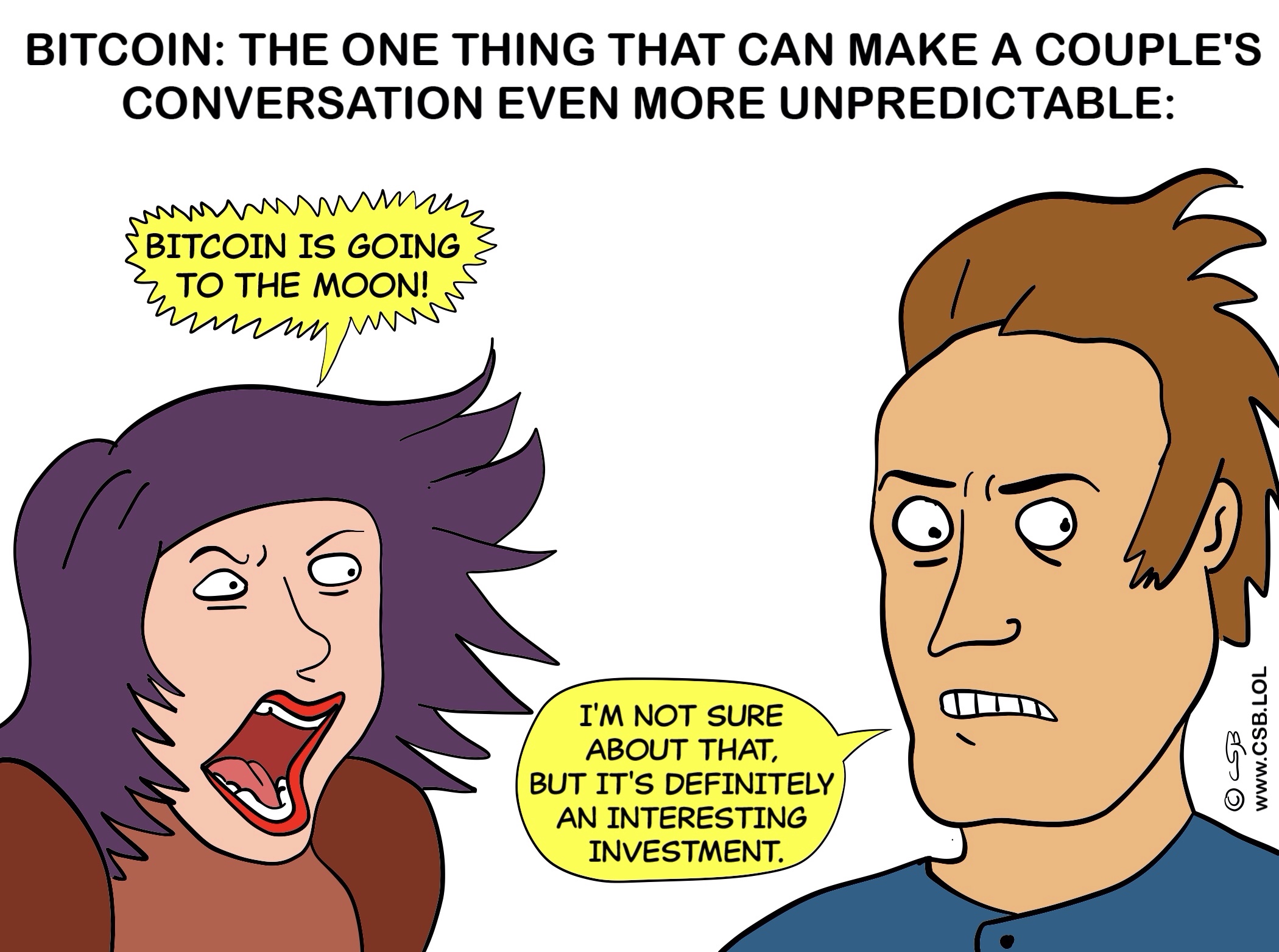 Bitcoin Banter – Comic Strip Blogger's cartoons and strips