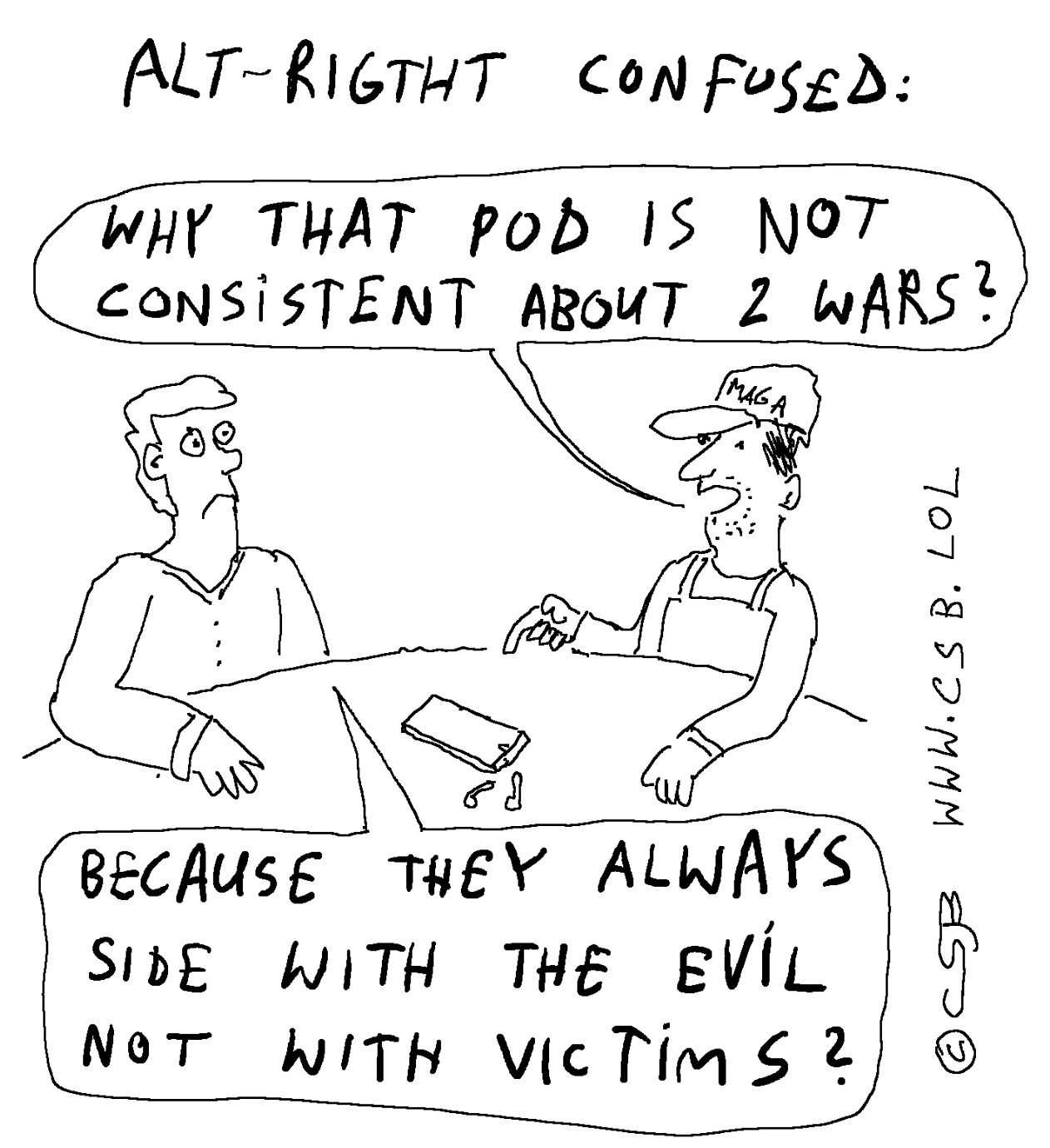 USA: conservative media – Comic Strip Blogger's cartoons and strips