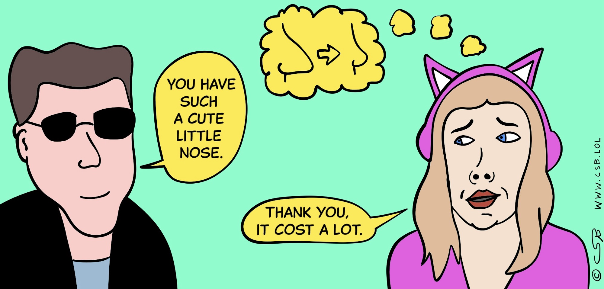 Genetic Nose – Comic Strip Blogger's cartoons and strips