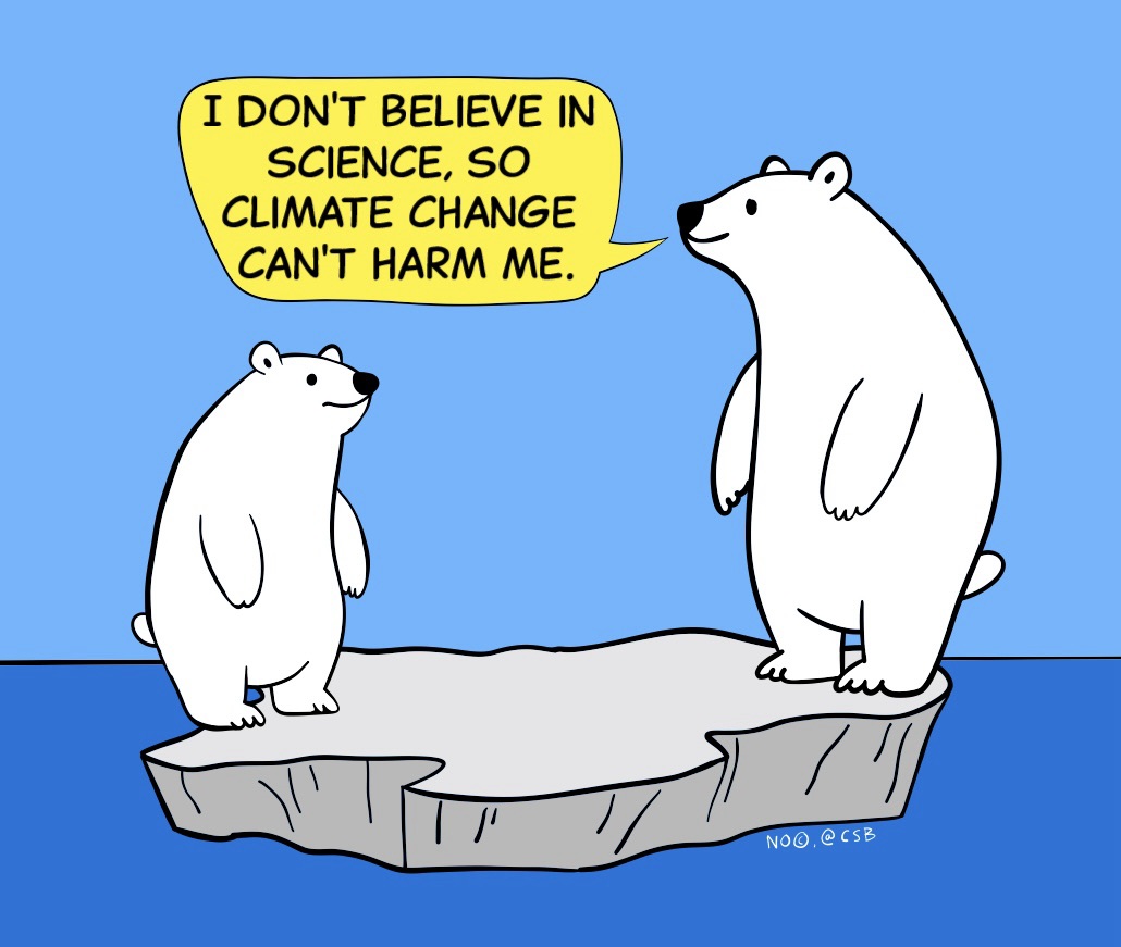 Denial Won’t Keep You Afloat! – Comic Strip Blogger's cartoons and strips